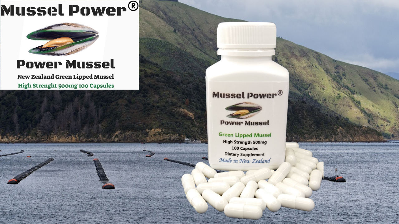 Power Mussel® - Mussel Power Power Mussel Green Lipped Mussel Powder